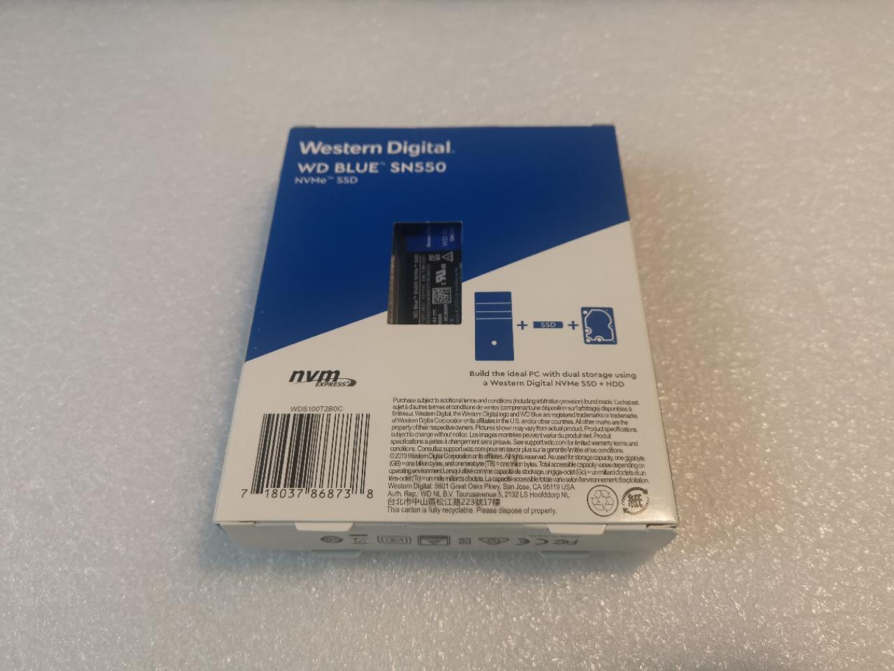 Dysk SSD Wd Blue SN550 1 TB M.2 PCIe NVMe 3.0 (WDS100T2B0C) - Opinie i ...