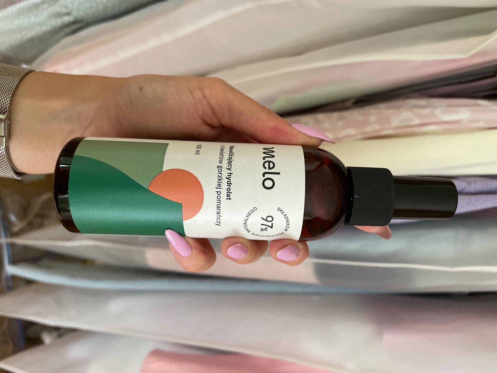 Tonik do twarzy Melo Nawilżający Hydrolat Z Kwiatów Gorzkiej Pomarańczy ...