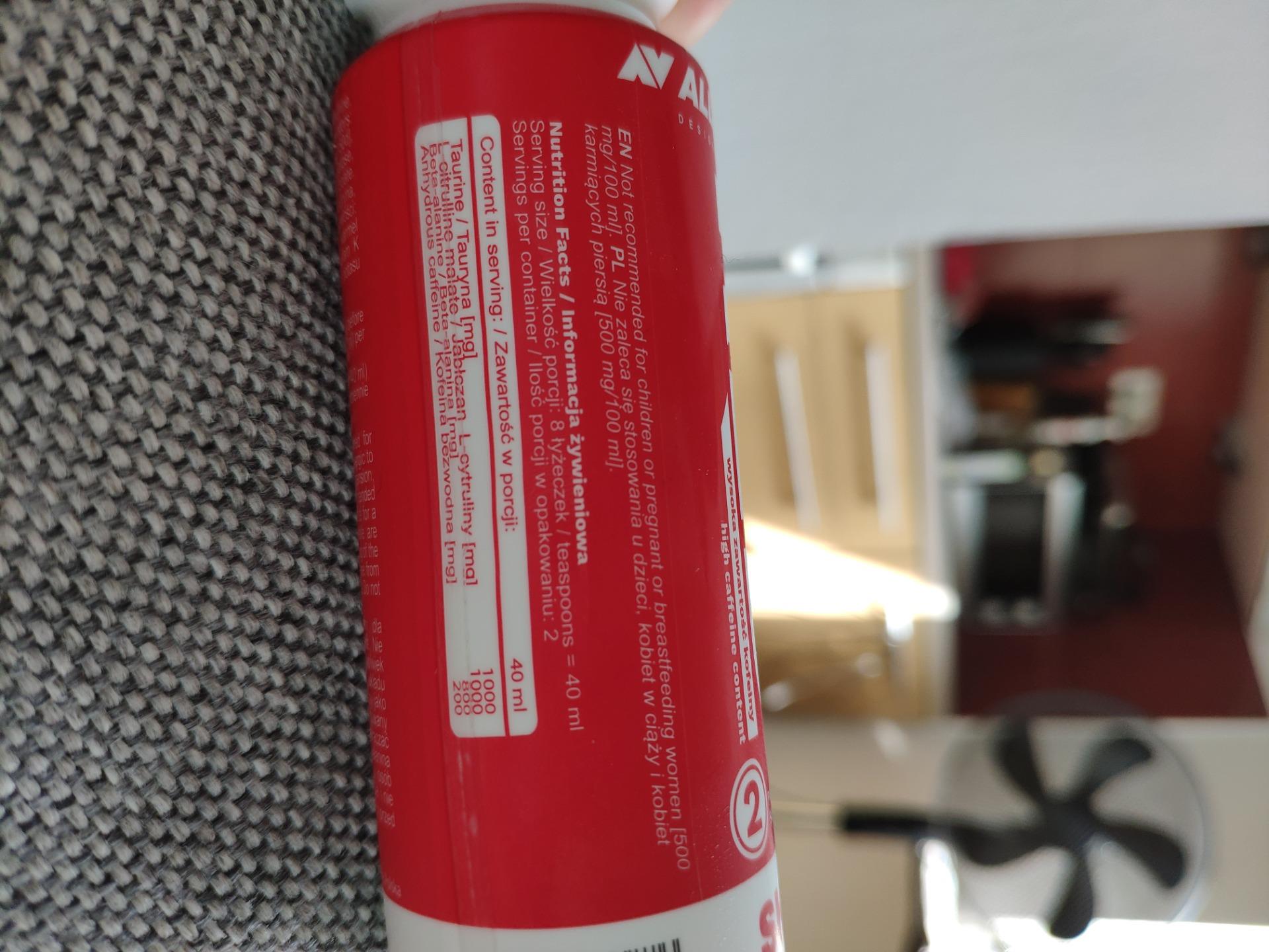 Allnutrition Red Shock Shot Przedtreningowy 80Ml - Ceny i opinie - Ceneo.pl