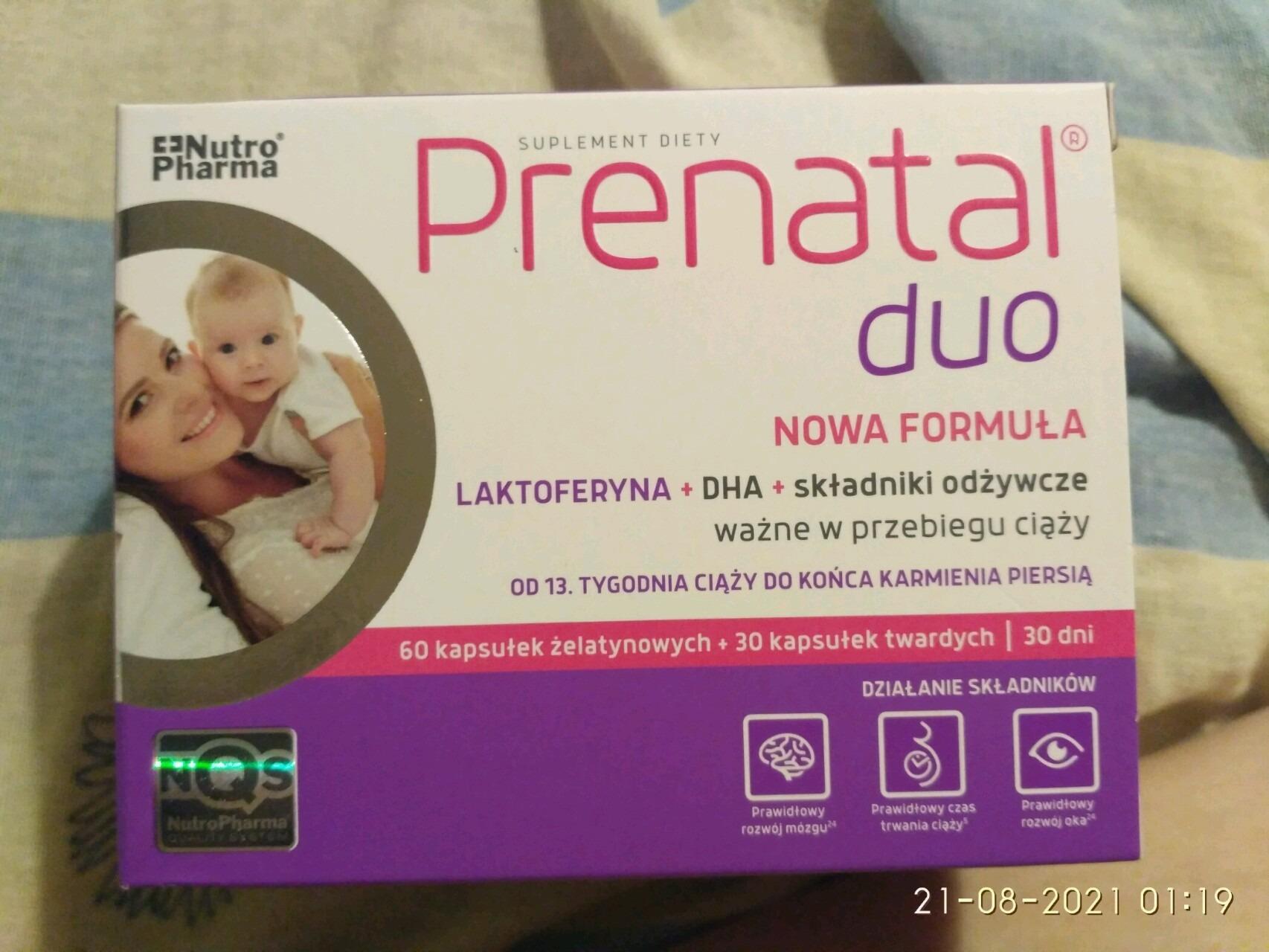 Prenatal DUO Classic 30 tabletek + DHA 60 tabletek - Opinie i ceny na ...