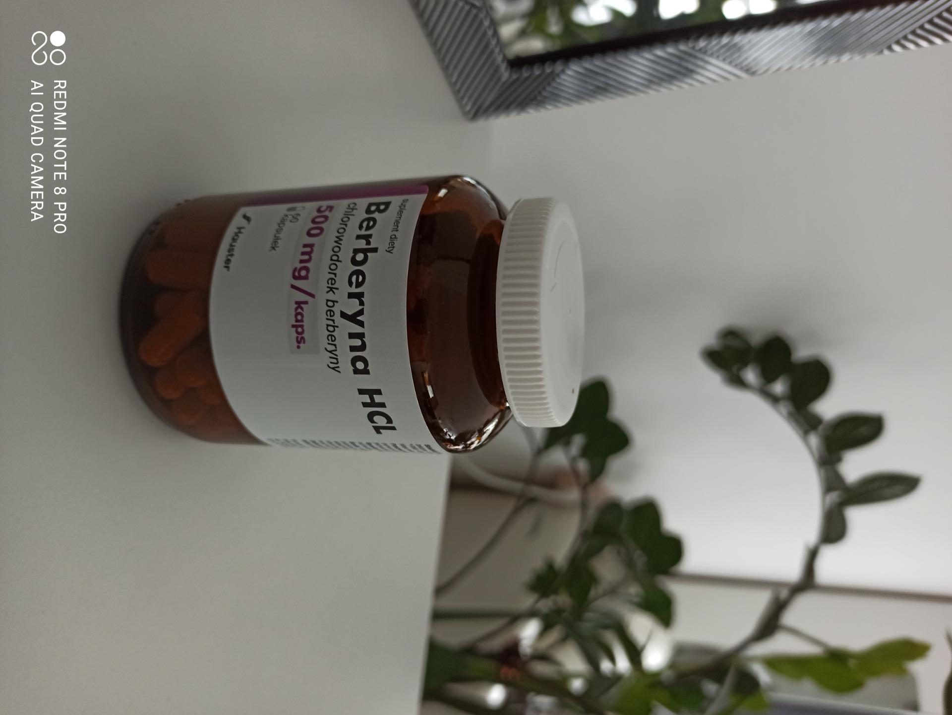 Hauster Berberyna HCL 500mg 60 kaps - Opinie i ceny na Ceneo.pl