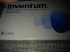 Inventum 25mg 4tabl. - Opinie i ceny na Ceneo.pl