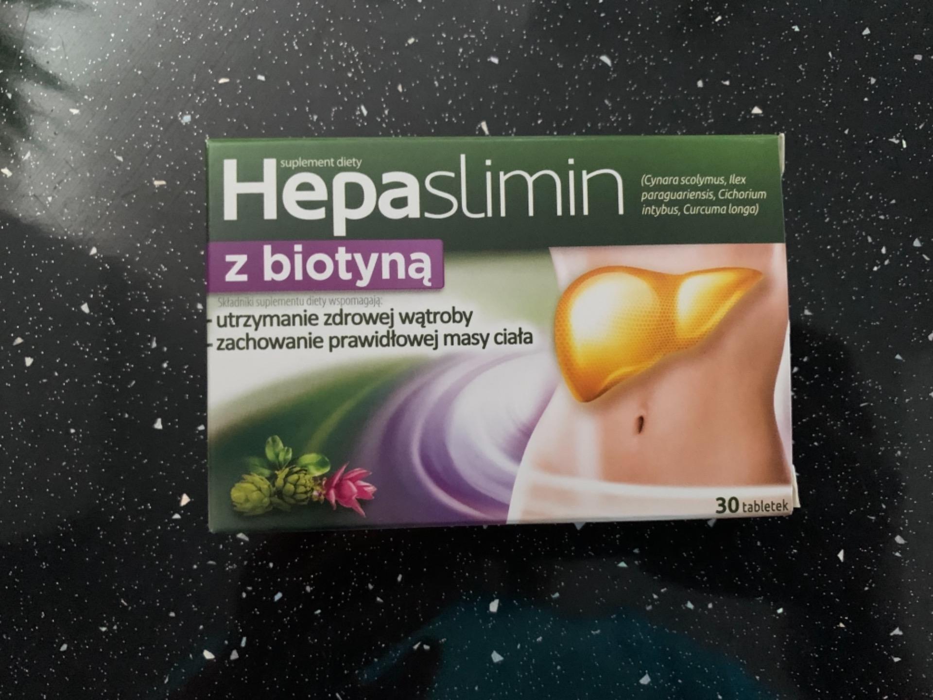Hepaslimin Z Biotyną 30tabl. - Opinie i ceny na Ceneo.pl