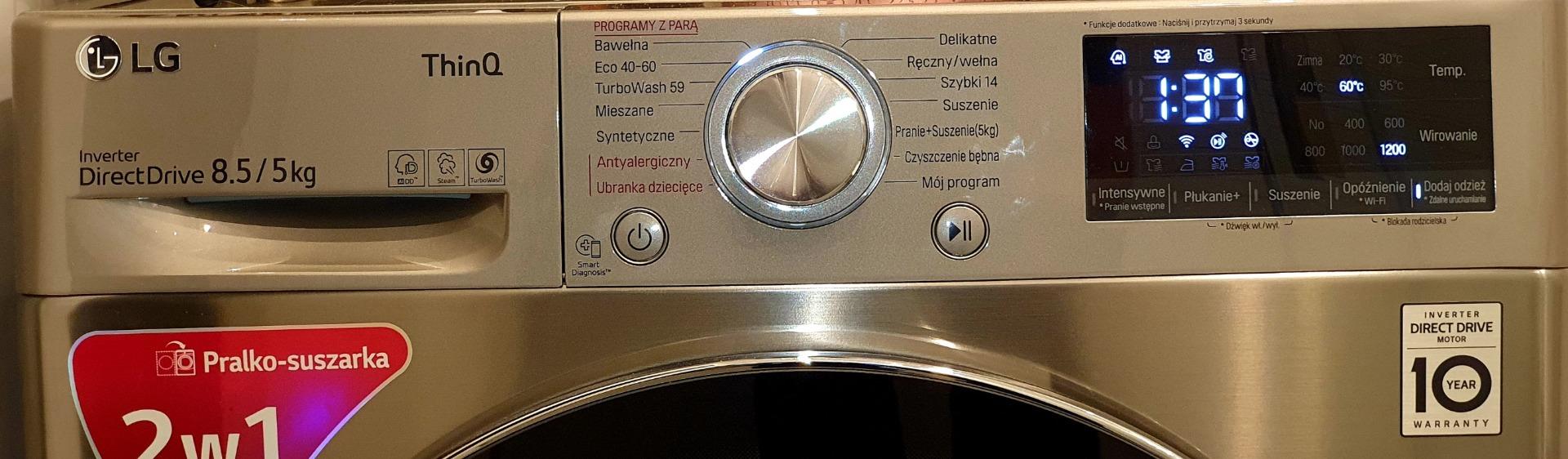 Pralko-suszarka LG F2DV5S8S2TE - Opinie i ceny na Ceneo.pl
