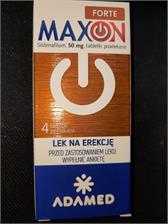 Maxon Forte 50mg 4 tabl. - Opinie i ceny na Ceneo.pl