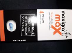 Maxigra Max 50 mg x 4 tabl - Opinie i ceny na Ceneo.pl