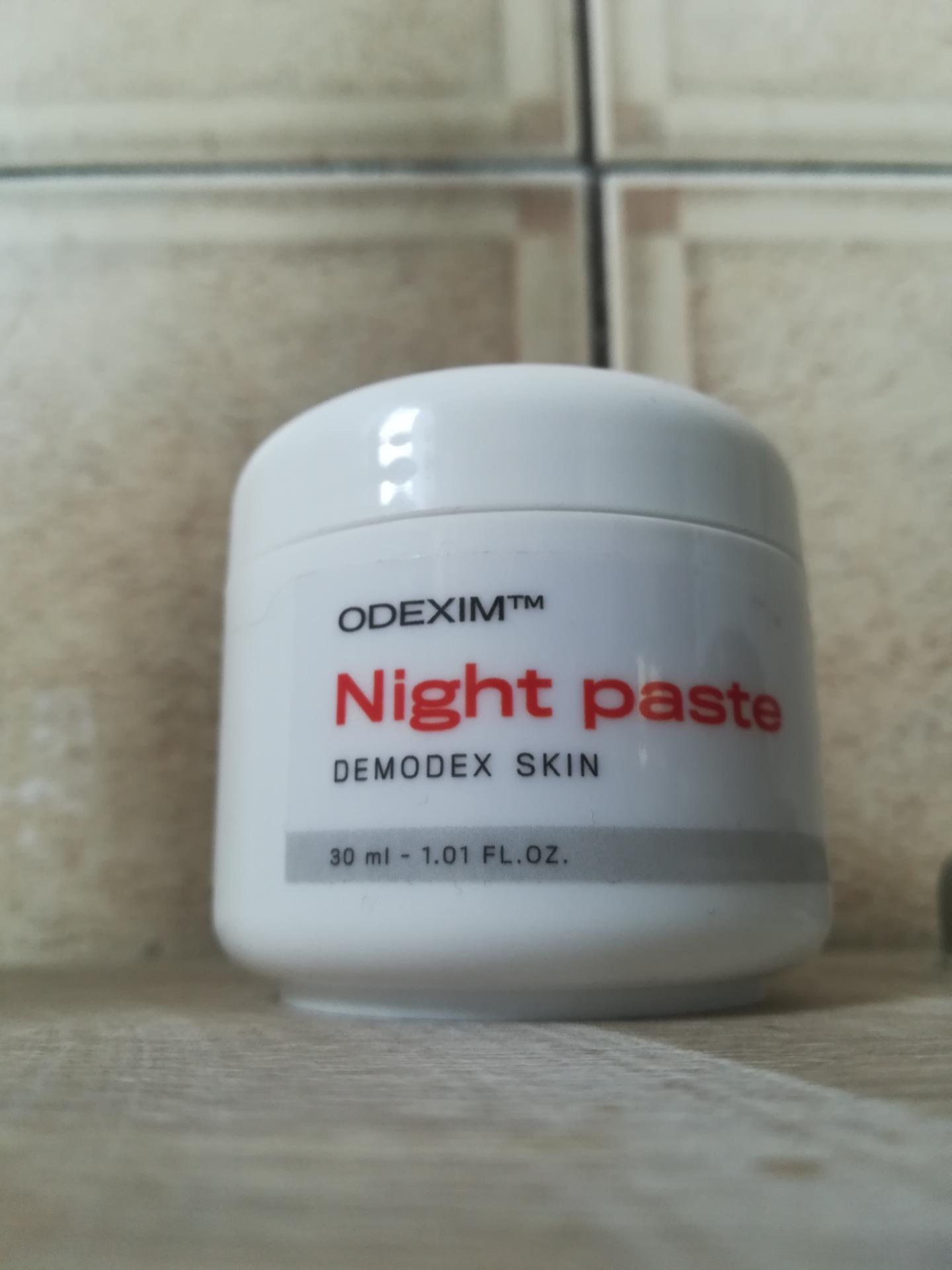 Krem Odexim Demodex Skin Night Paste Pasta Na Nużycę na noc 30ml ...