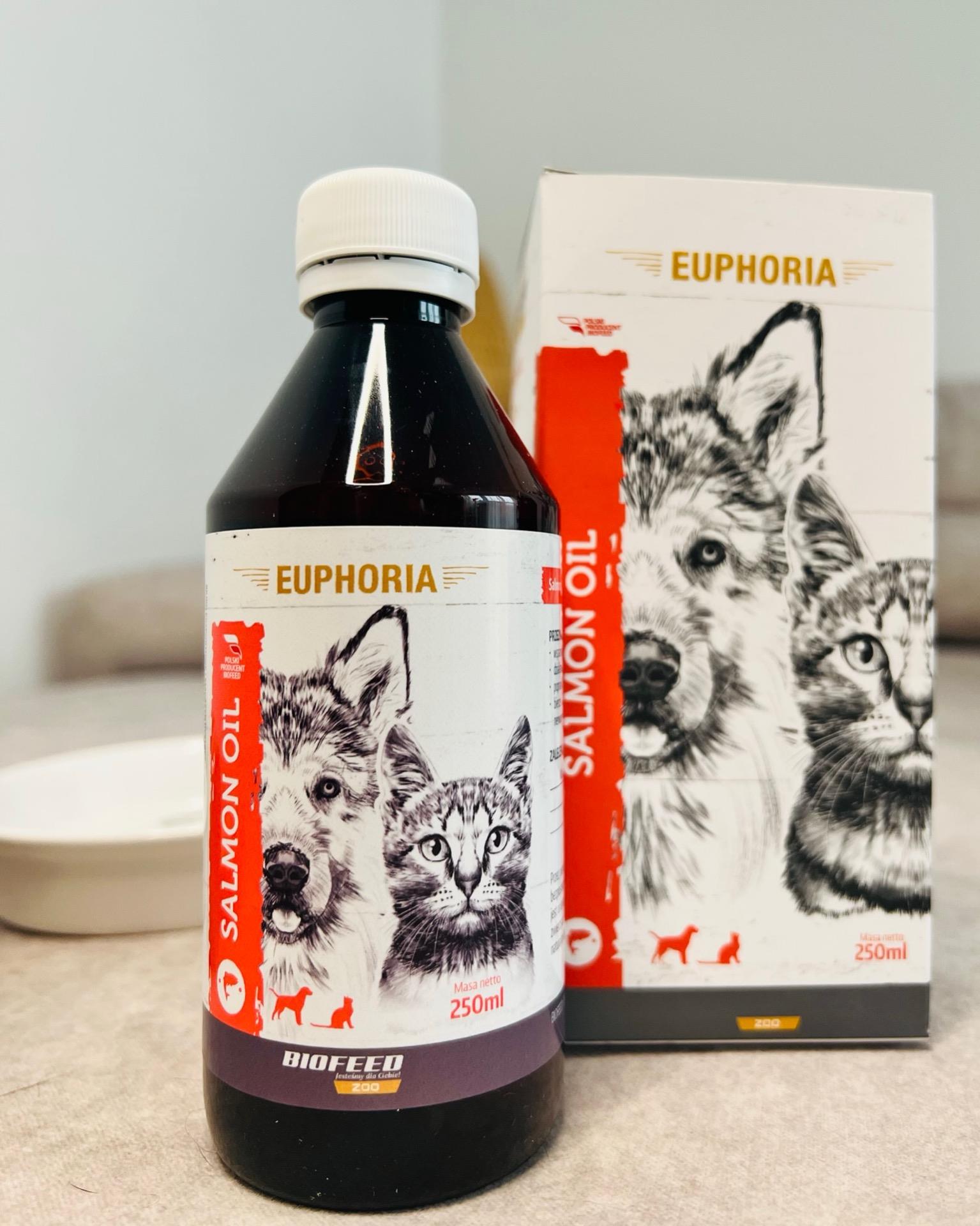 Biofeed Euphoria Olej z łososia dla psa i kota Salmon Oil 250ml - Ceny ...
