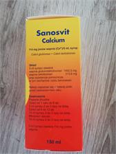 SANOSVIT CALCIUM Syrop 150 ml - Opinie i ceny na Ceneo.pl