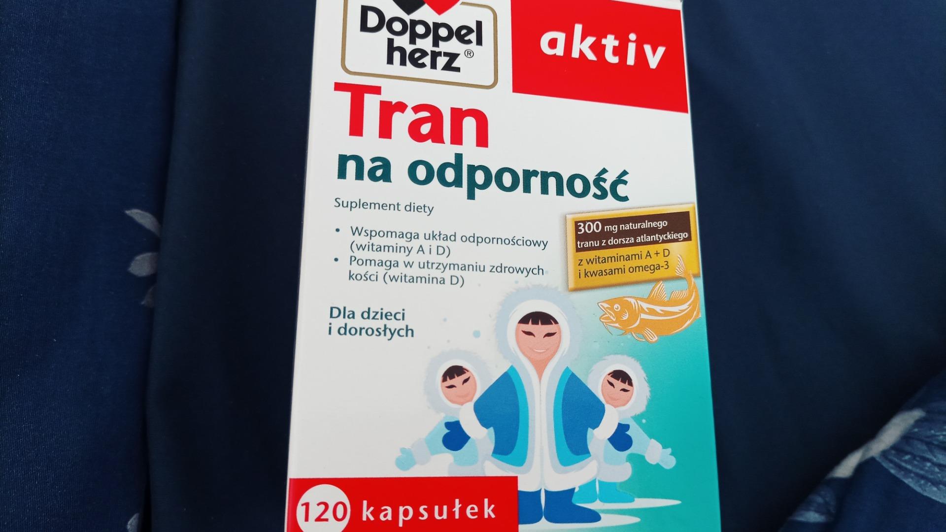 Doppelherz Aktiv Tran Na Odporność 120kaps. - Opinie i ceny na Ceneo.pl