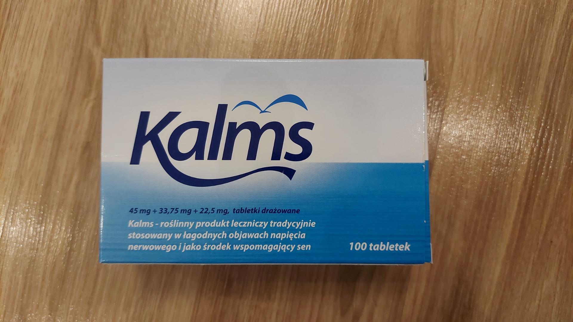 Lek na układ nerwowy Kalms 100 tabl. - Opinie i ceny na Ceneo.pl