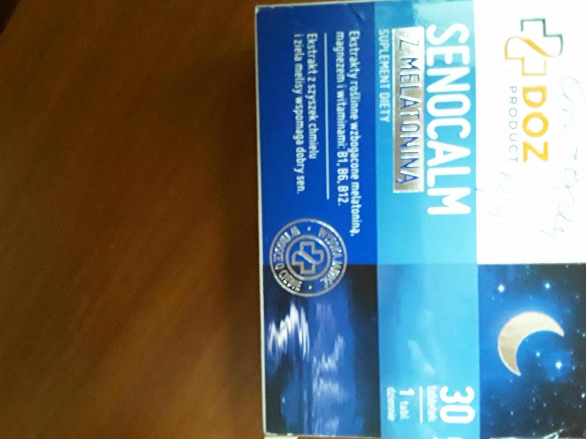 Tabletki Doz Senocalm Z Melatoniną 30 szt. - Opinie i ceny na Ceneo.pl