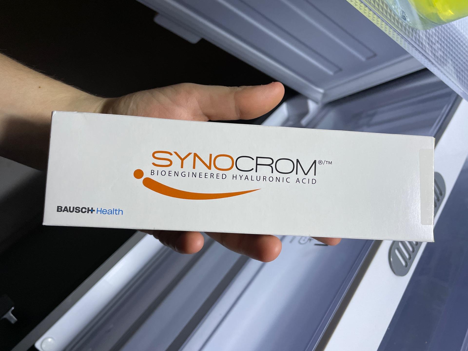 Synocrom 10 mg/ml (1 %) hialuronianu sodu 1 ampułko-strzykawka 2ml ...