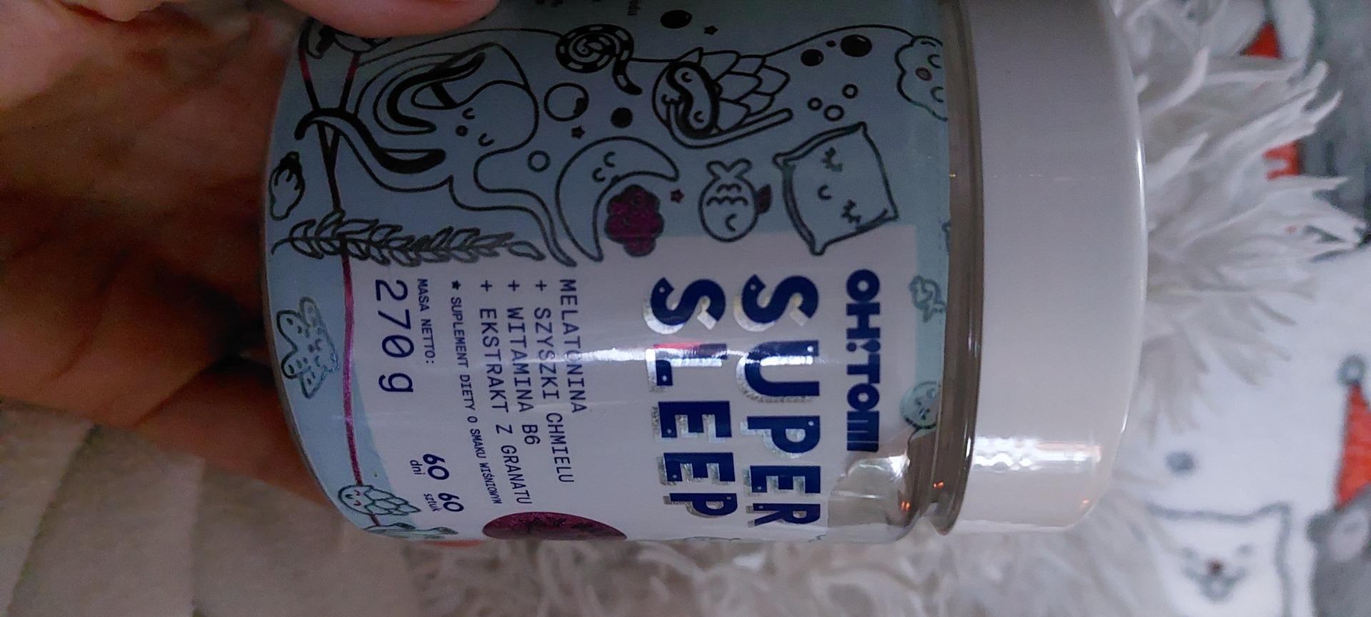 Oh!Tomi Suplement W Żelkach Super Sleep 270g - Opinie i ceny na Ceneo.pl