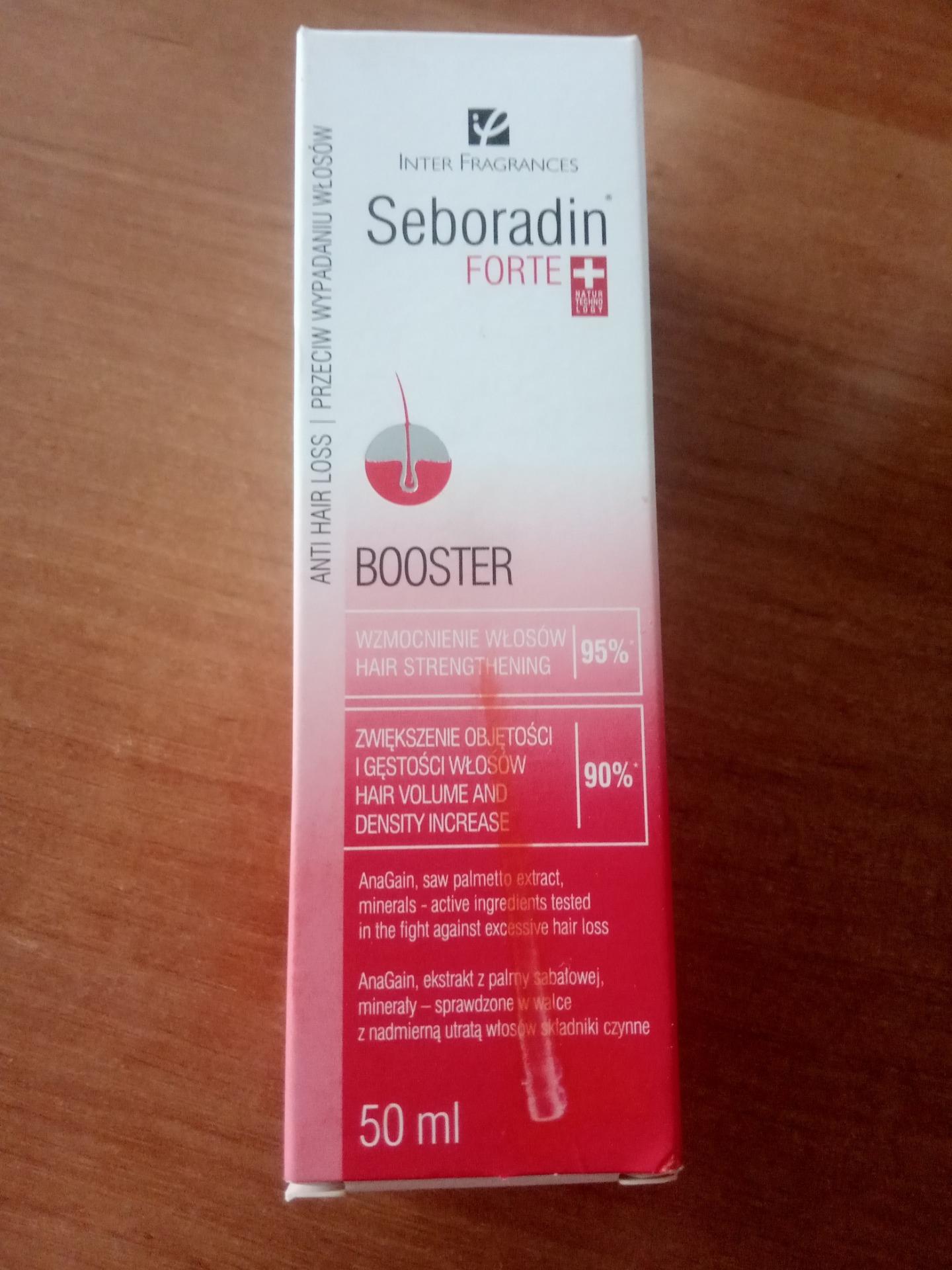 Seboradin Booster Forte Przeciw Wypadaniu Włosów 50ml - Opinie i ceny ...