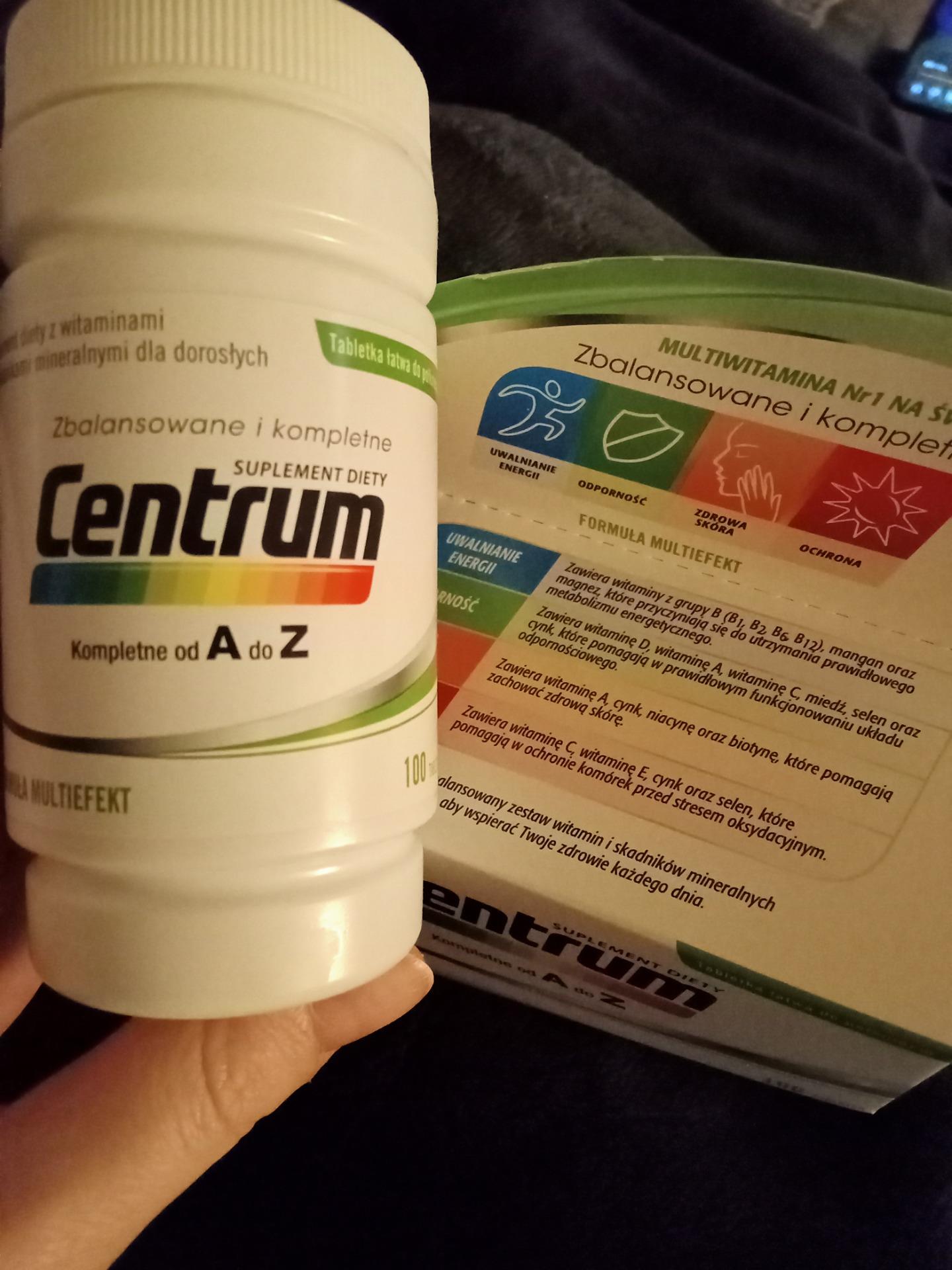 Centrum Kompletne od A do Z 100 tabletek - Opinie i ceny na Ceneo.pl