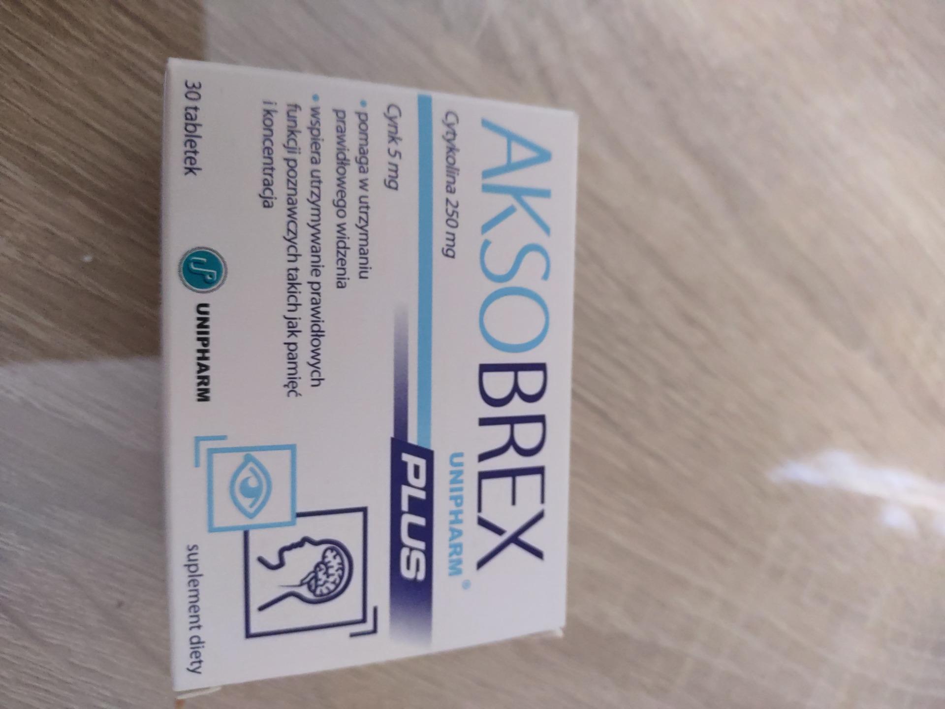 Aksobrex Unipharm Plus 30 tabl. - Opinie i ceny na Ceneo.pl