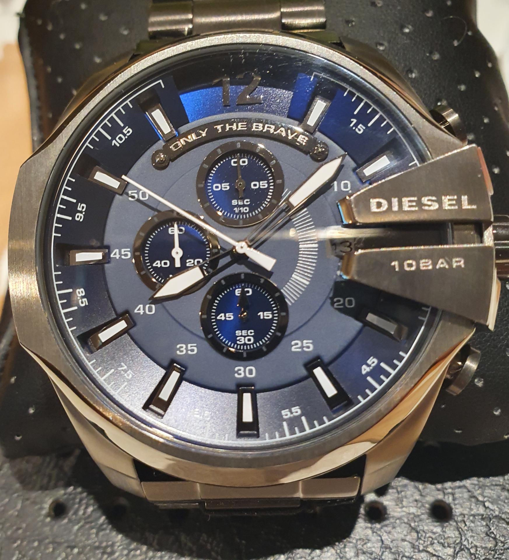 Diesel Mega Chief DZ4329 - Zegarki Męskie - Ceny i opinie - Ceneo.pl