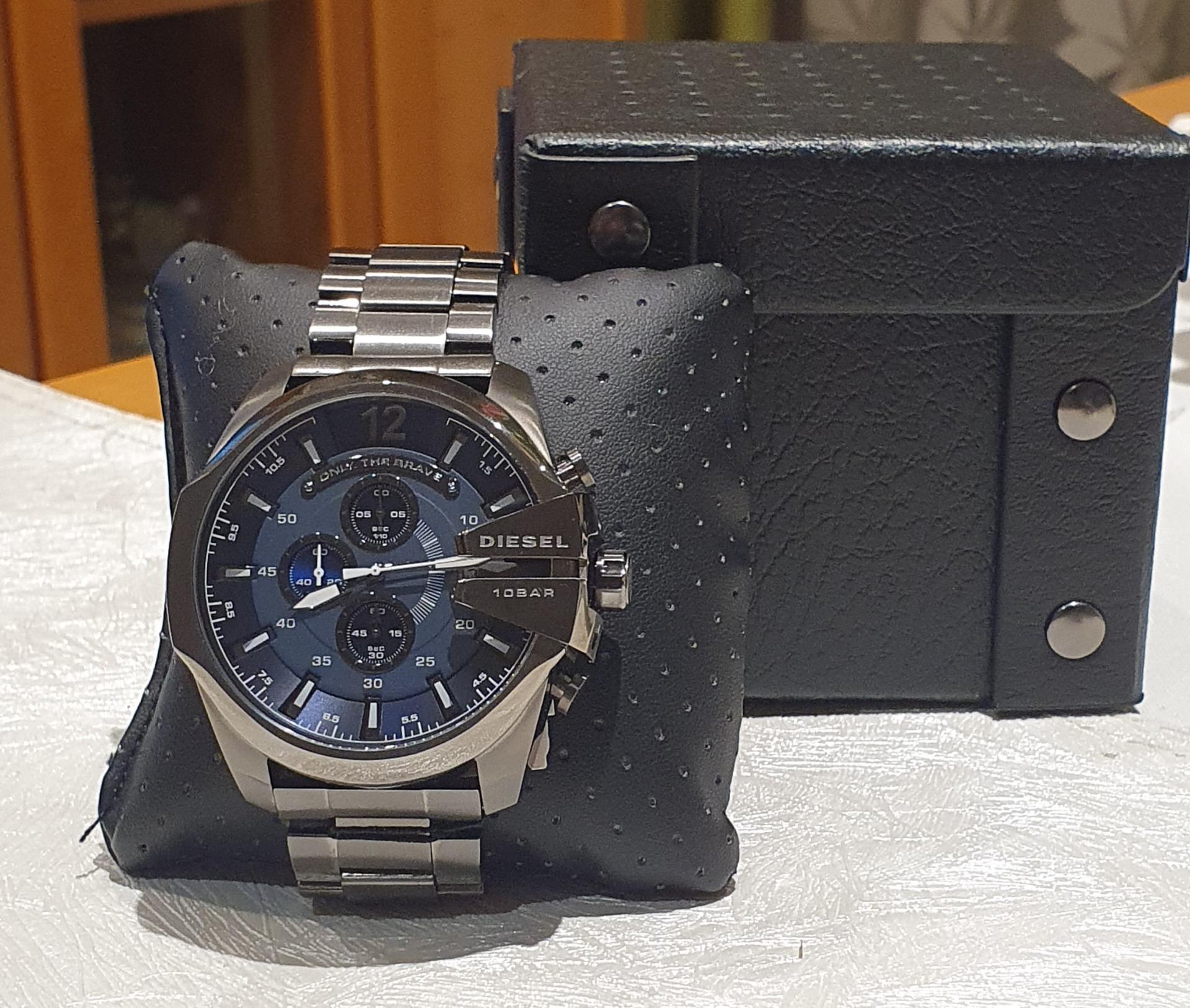 Diesel Mega Chief DZ4329 - Zegarki Męskie - Ceny i opinie - Ceneo.pl