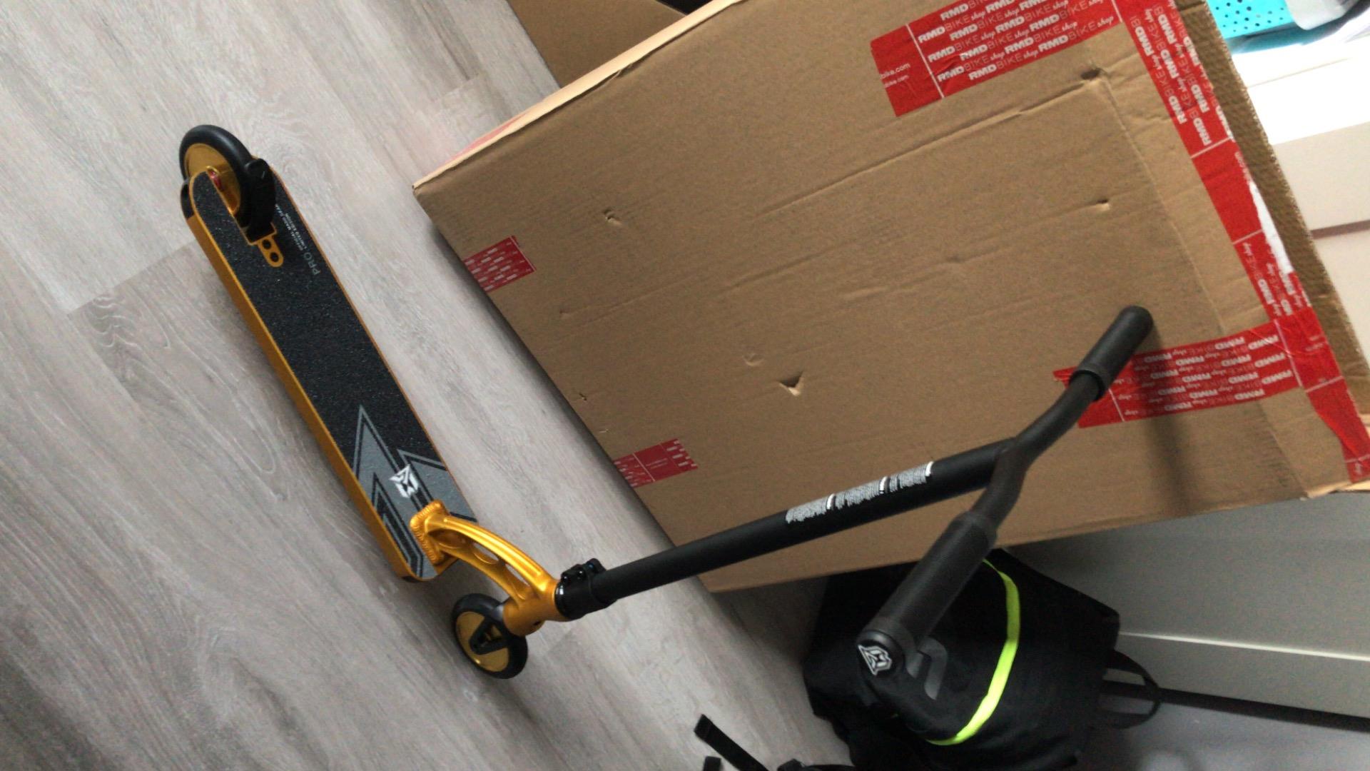 Hulajnoga Mgp Origin Pro Limited Gold Czarny - ceny, opinie, sklepy ...