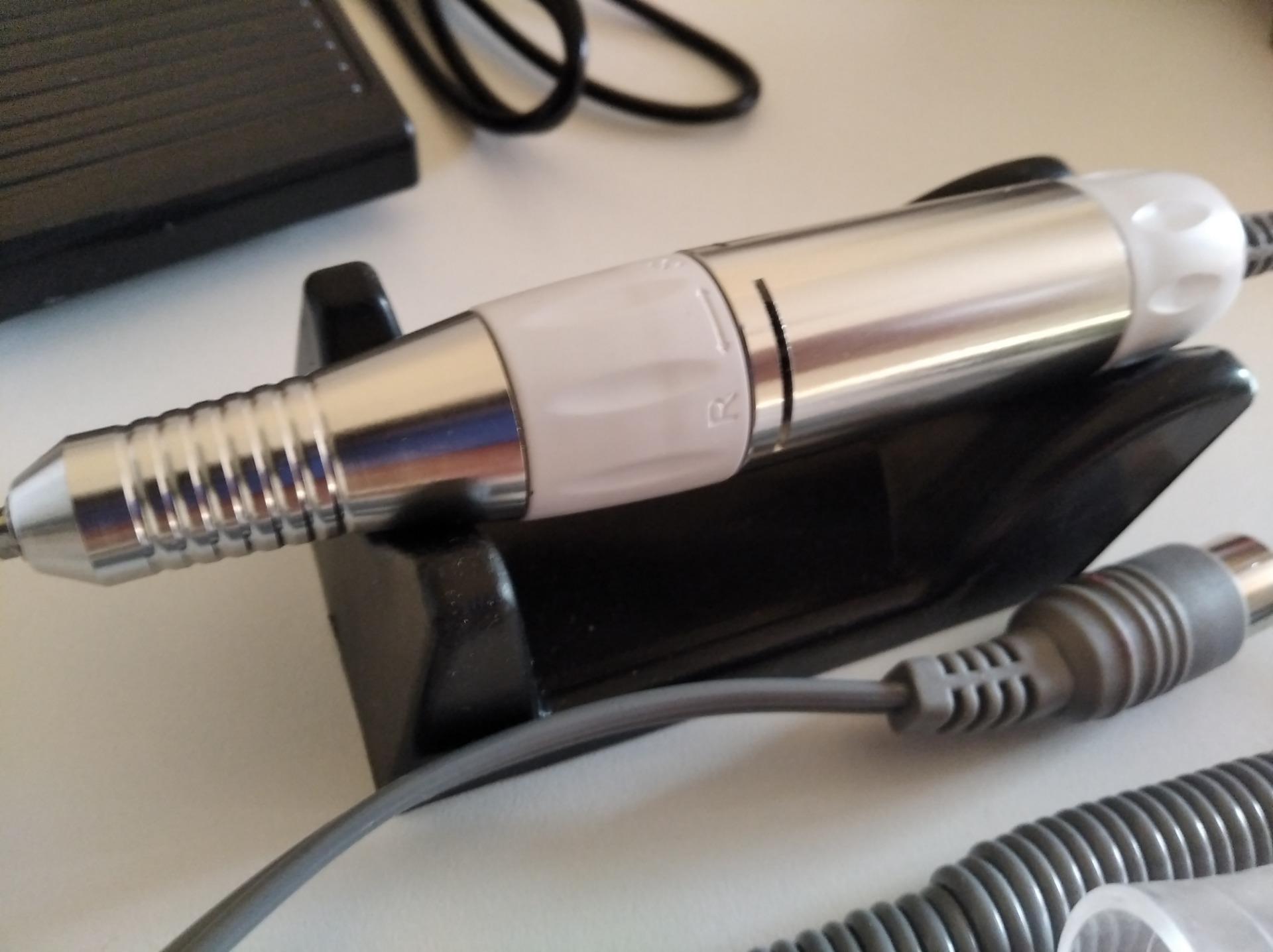 Molly Lac Frezarka do paznokci DM202 Smartdrill moc 65W z kompletem frezów i nakładek manicure ...