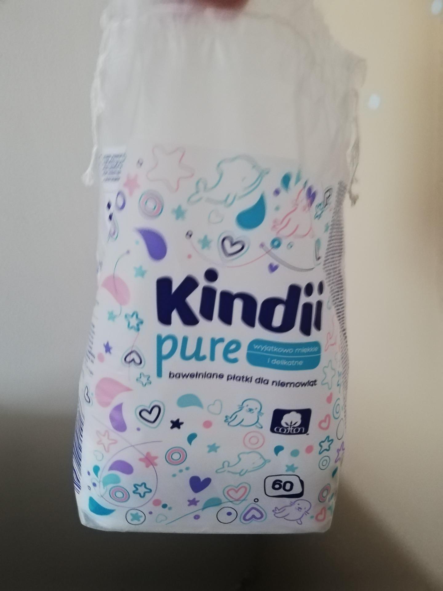 Kindii Pure Płatki Bawełniane Kosmetyczne Dla Niemowląt 60szt - Ceny i ...