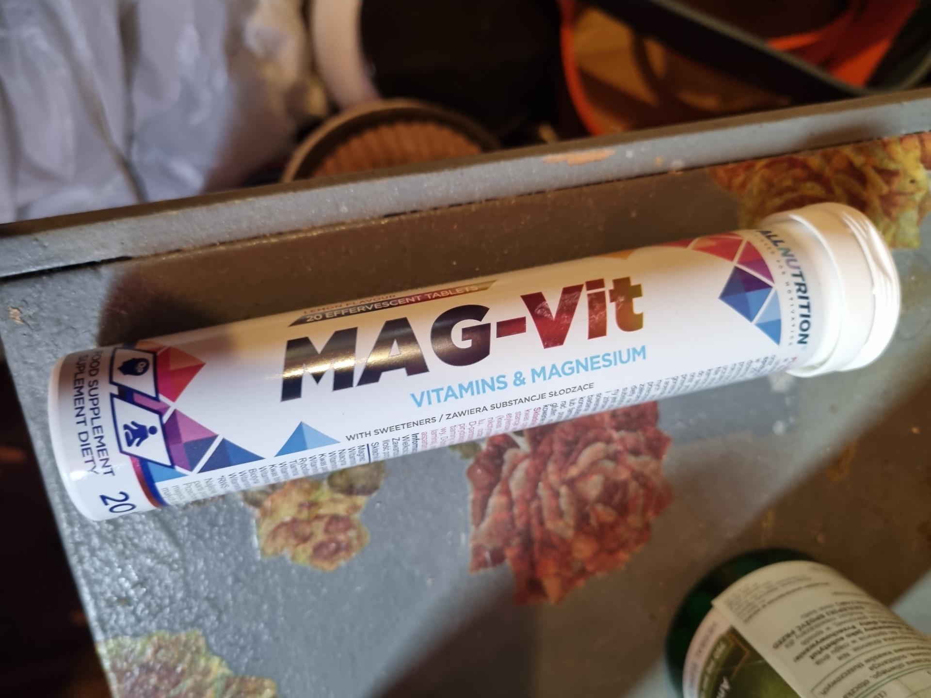 ALLNUTRITION MAG-VIT Magnez i witaminy 20 tabl. musujących - Opinie i ...