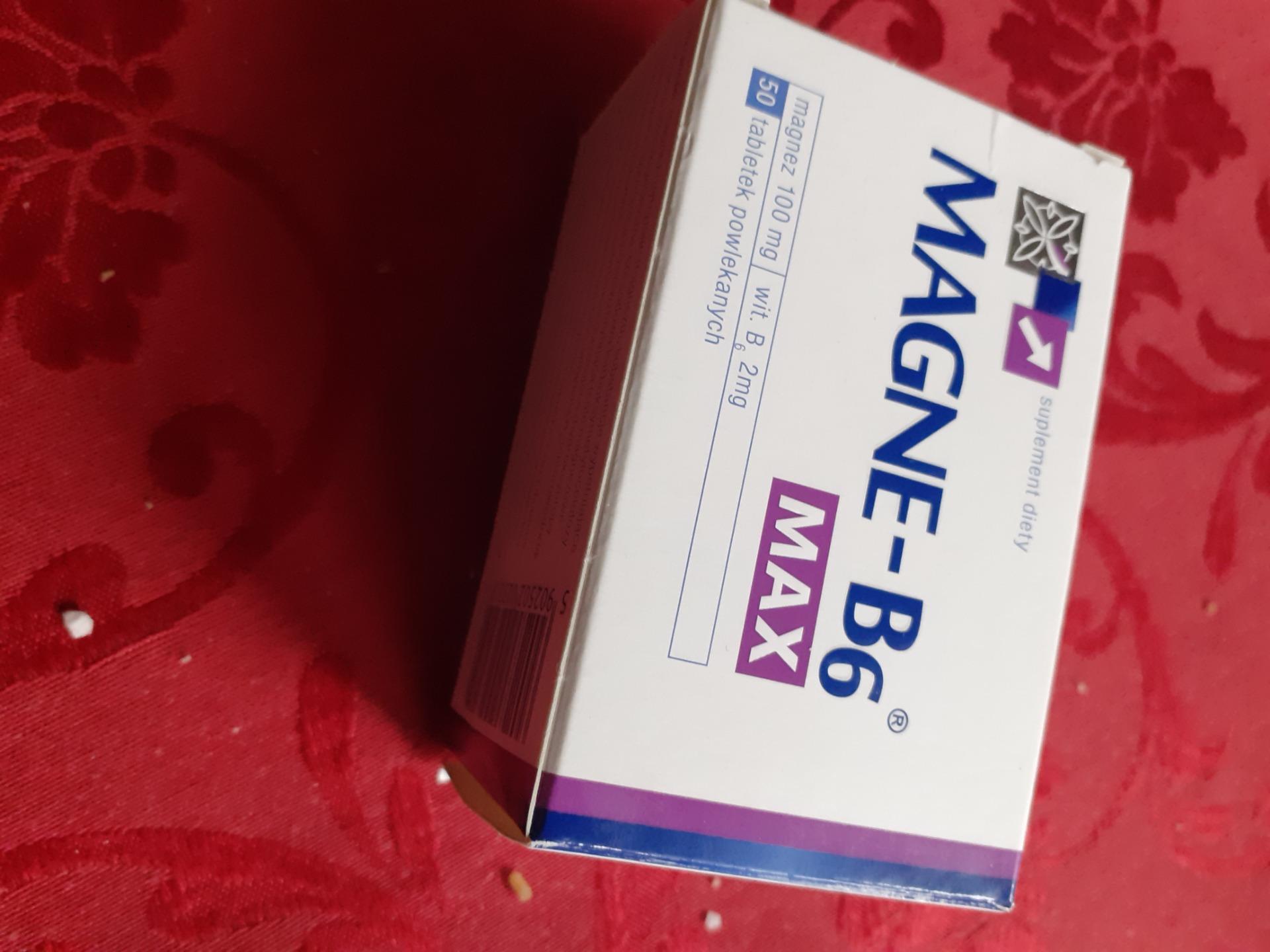 Tabletki Magne-B6 Max magnez 50 szt. - Opinie i ceny na Ceneo.pl