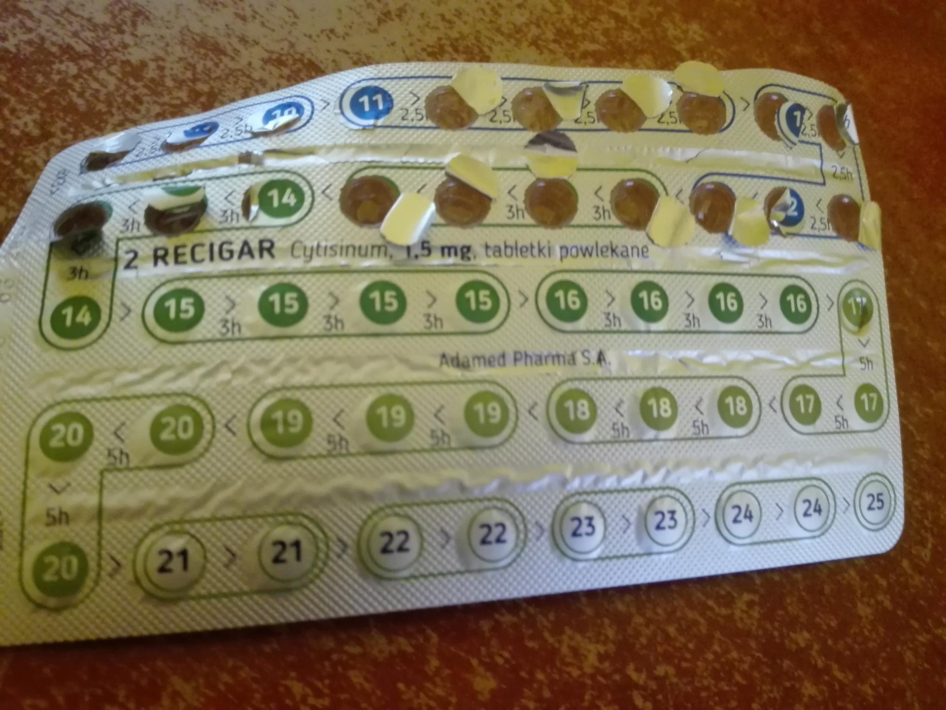 Recigar 1,5mg 100tabl. - opinie i ceny na Ceneo.pl
