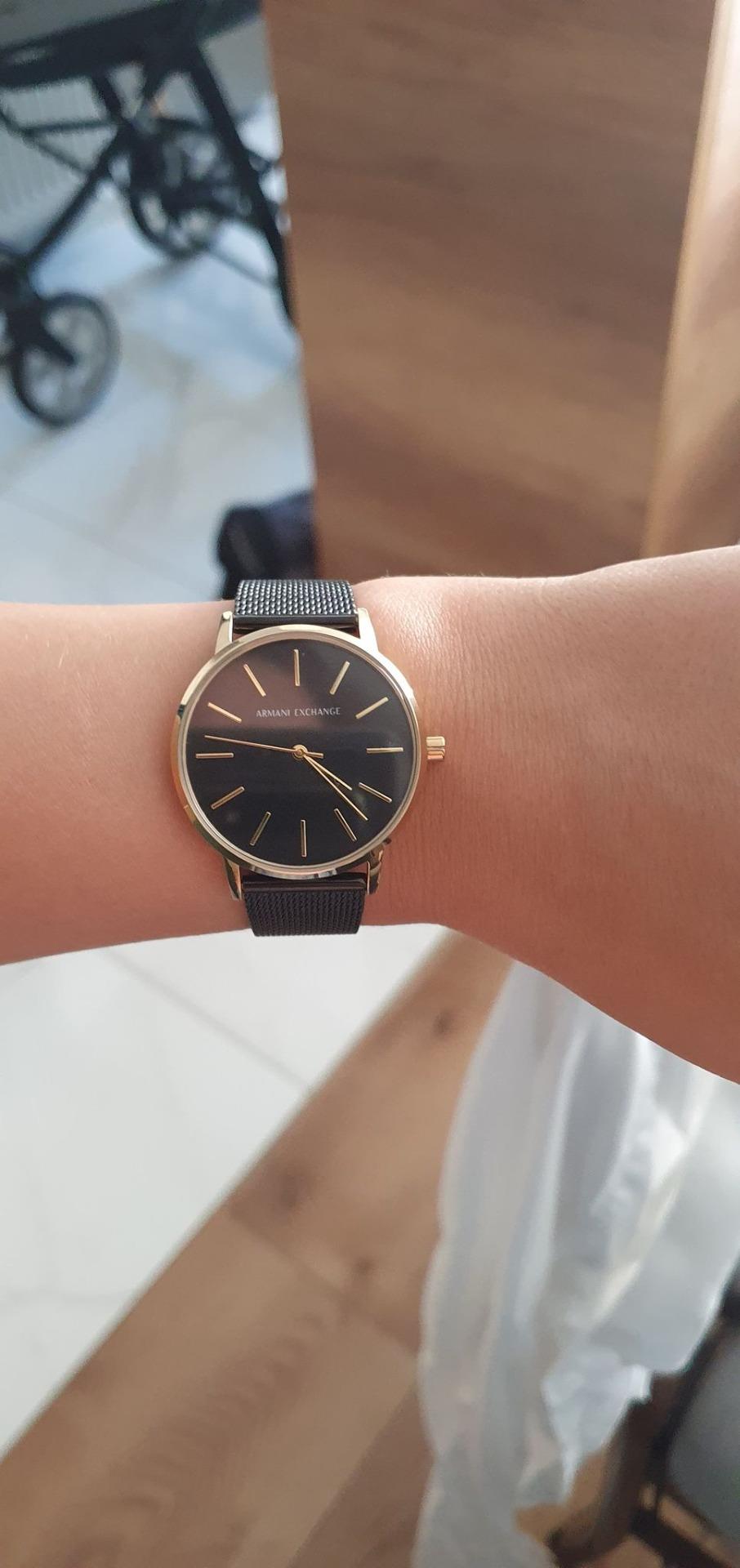 Armani Exchange Black AX5548 - Zegarki Damskie - Ceny i opinie - Ceneo.pl