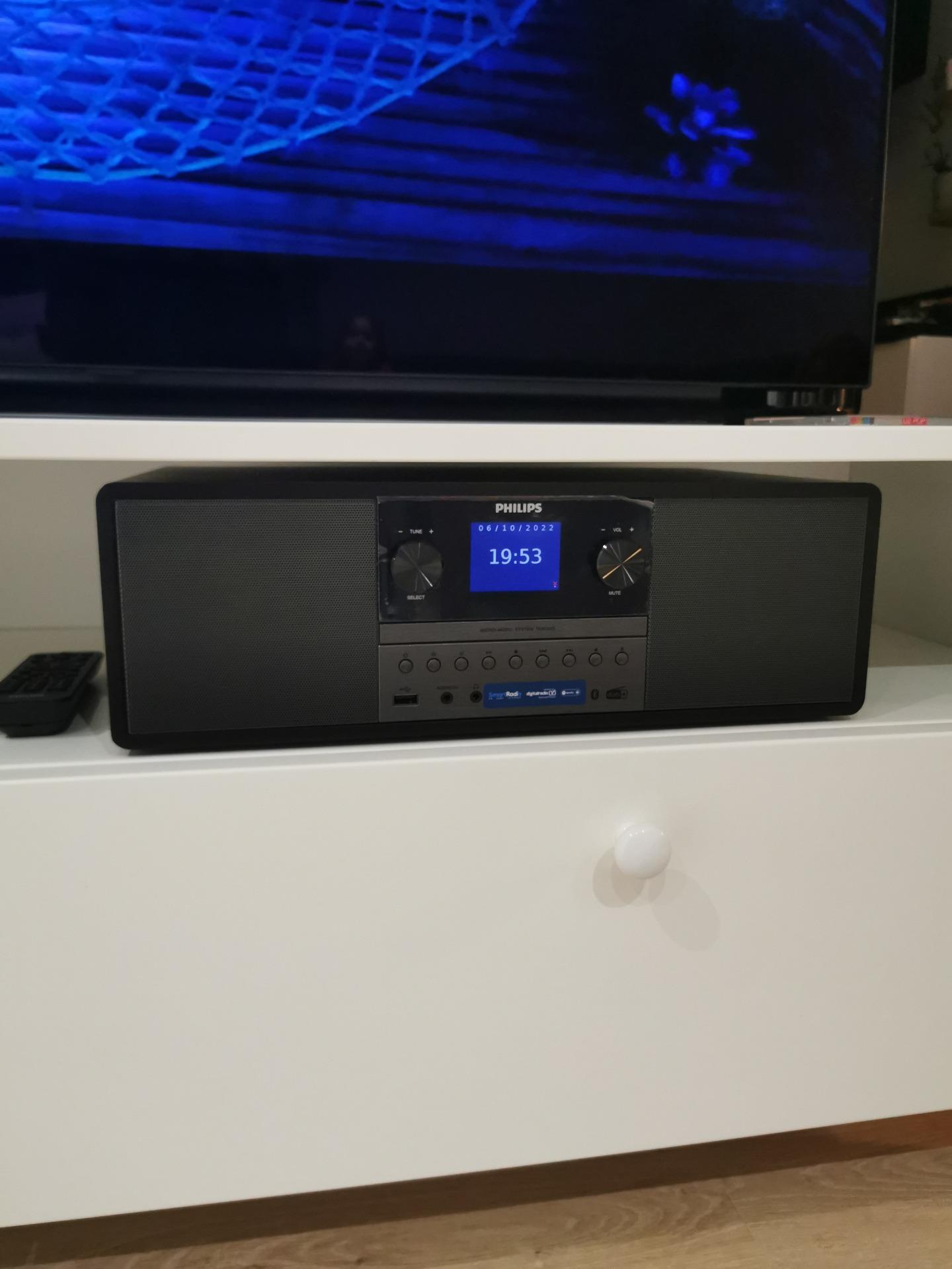 Wieża PHILIPS TAM6805 CZARNY - Opinie i ceny na Ceneo.pl