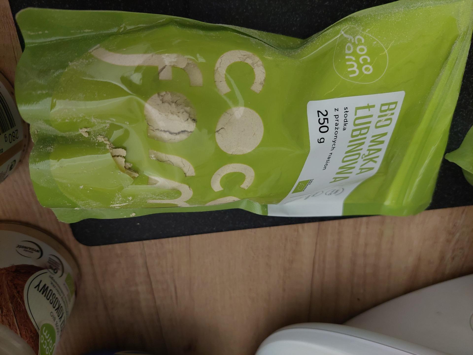 Cocofarm Cf Fit Bio Mąka Łubinowa Bio 250g - Ceny i opinie - Ceneo.pl