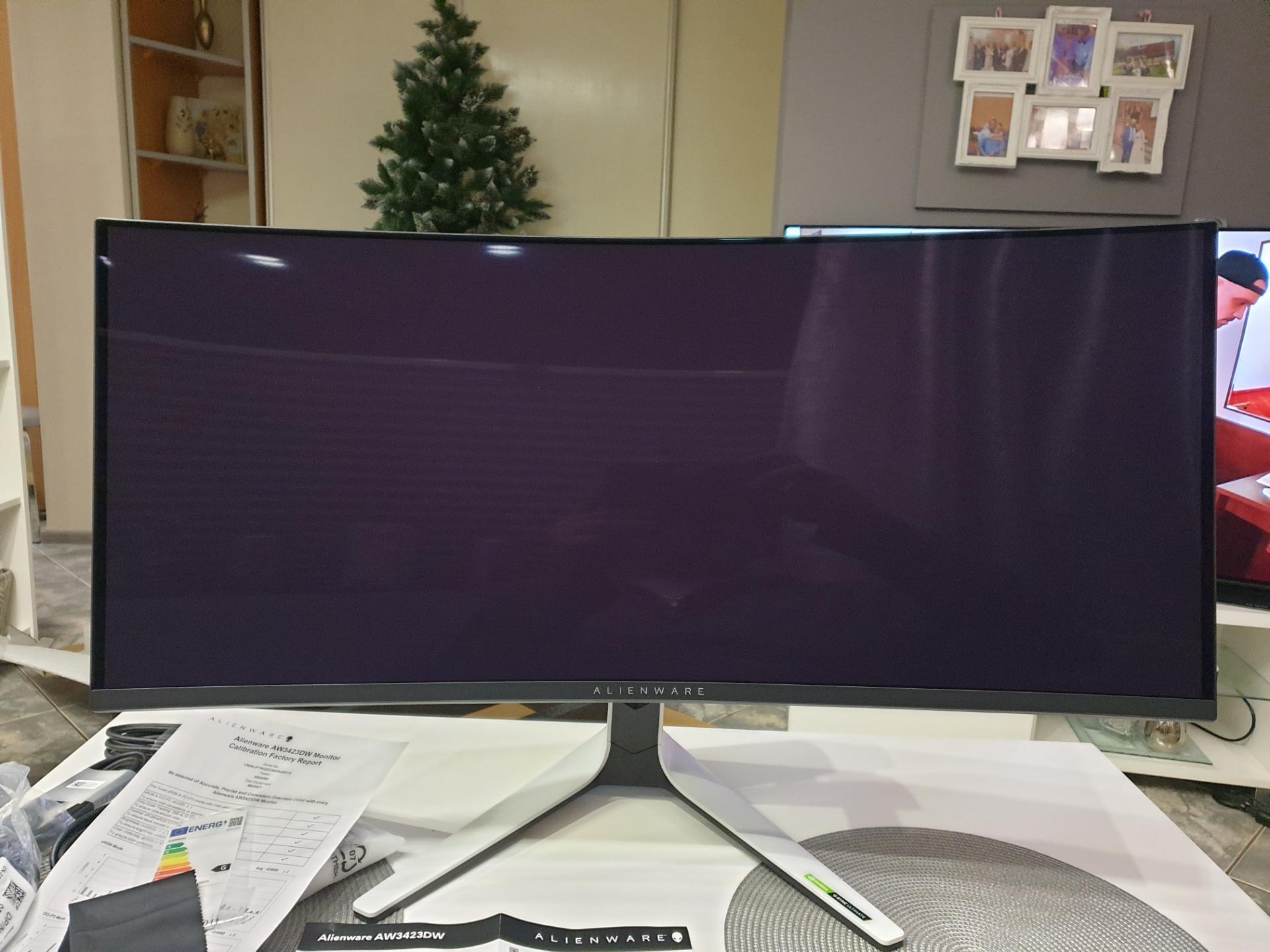 Monitor Monitor DELL AW3423DW Alienware 34 Curved QHD OLED 3YPPG ...