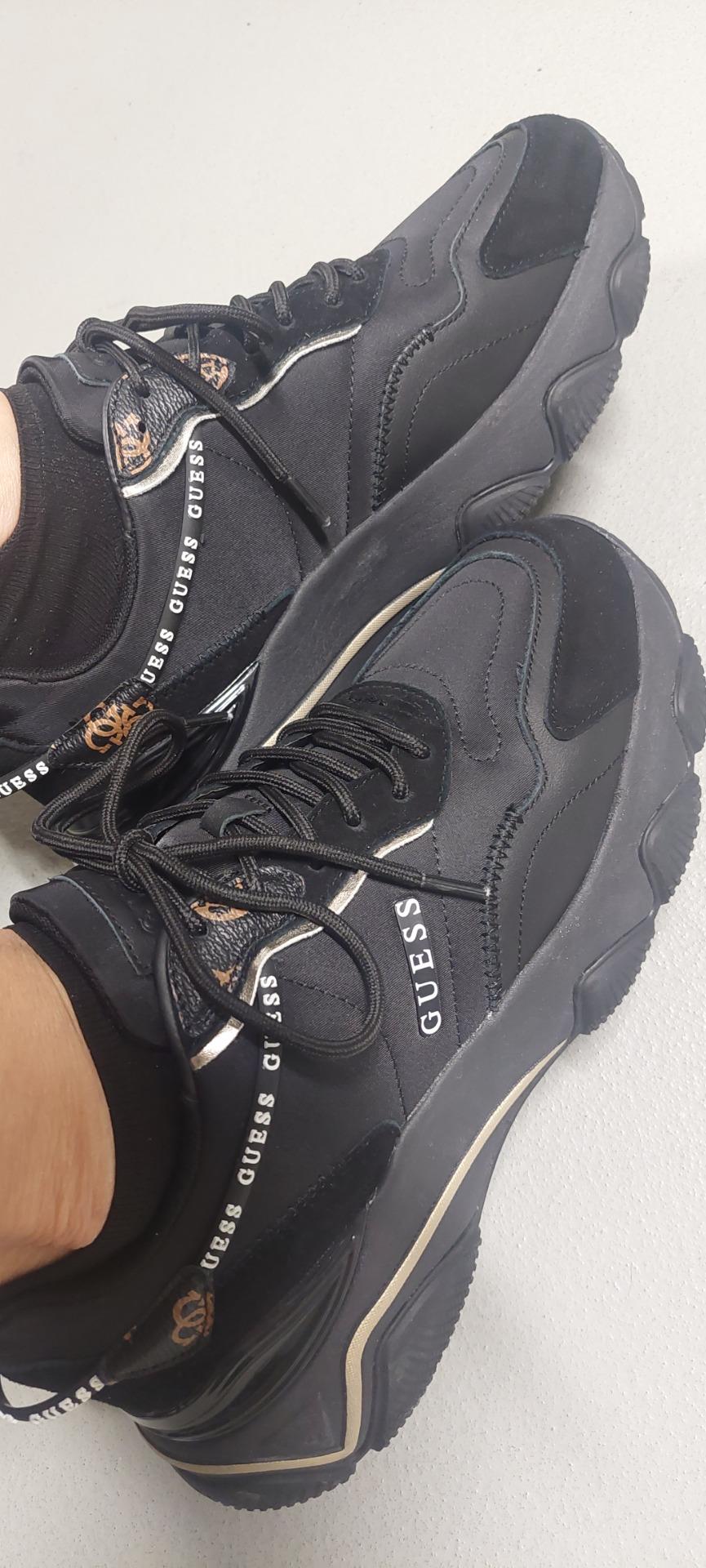 Sneakersy GUESS - Micola FL7MIC FAL12 BLACK - Ceny i opinie - Ceneo.pl