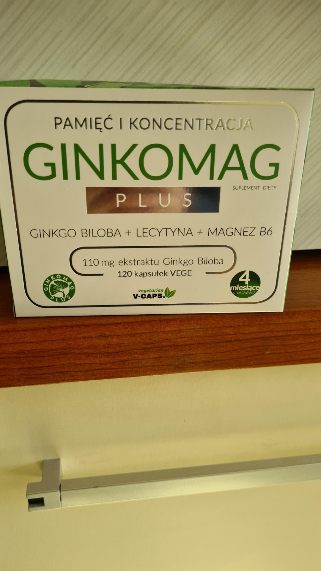 Ginkomag Plus na pamięć i koncentracje 120 kaps. wegańskich - Opinie i ...