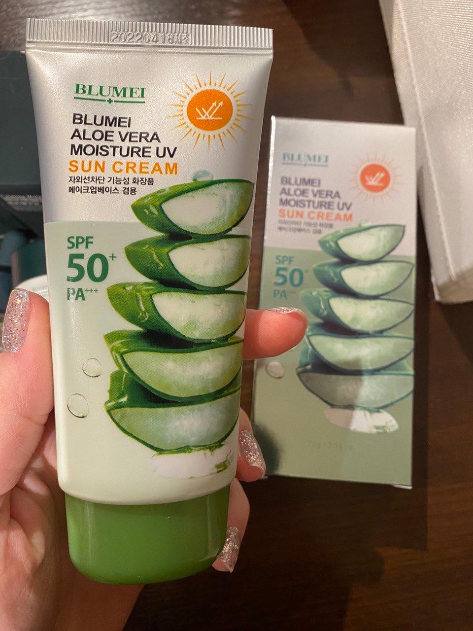 Blumei Przeciwsłoneczny Krem Do Twarzy I Ciała Spf 50 Jeju Moisture ...