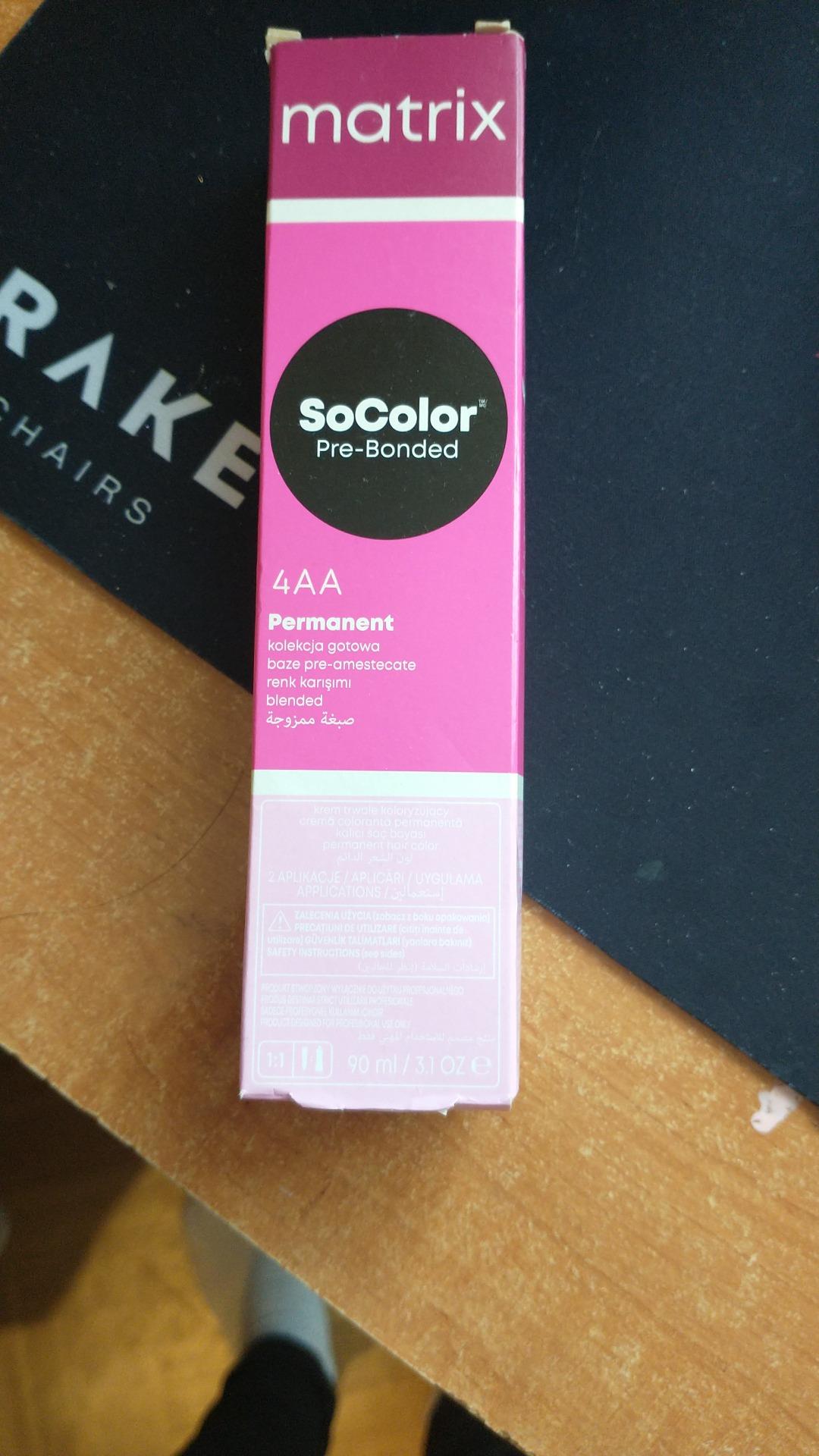 Matrix So Color PreBond Trwała farba fryzjerska 90 ml cała paleta 6BC ...