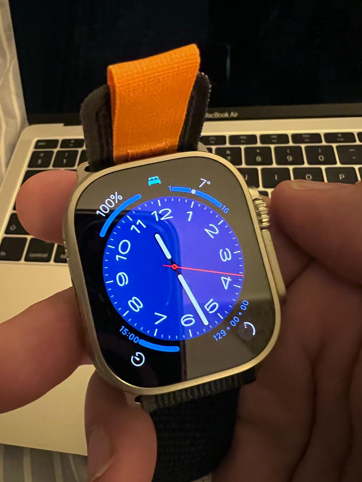 APPLE Watch Ultra Cellular 49mm Tytanowy z opaską Trail M/L w kolorze ...