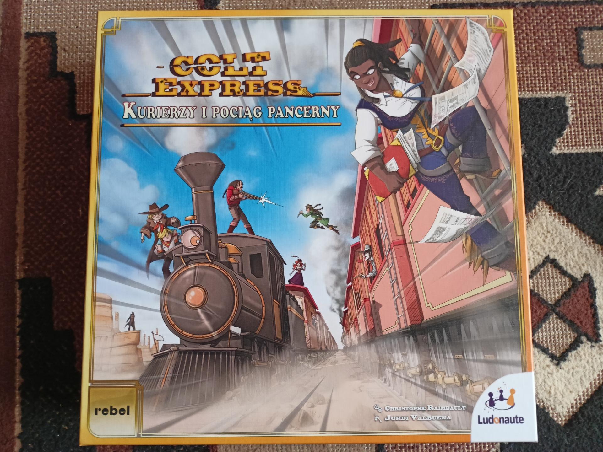 Colt Express: Kurierzy i pociąg pancerny - Gra planszowa. Ceny i opinie ...