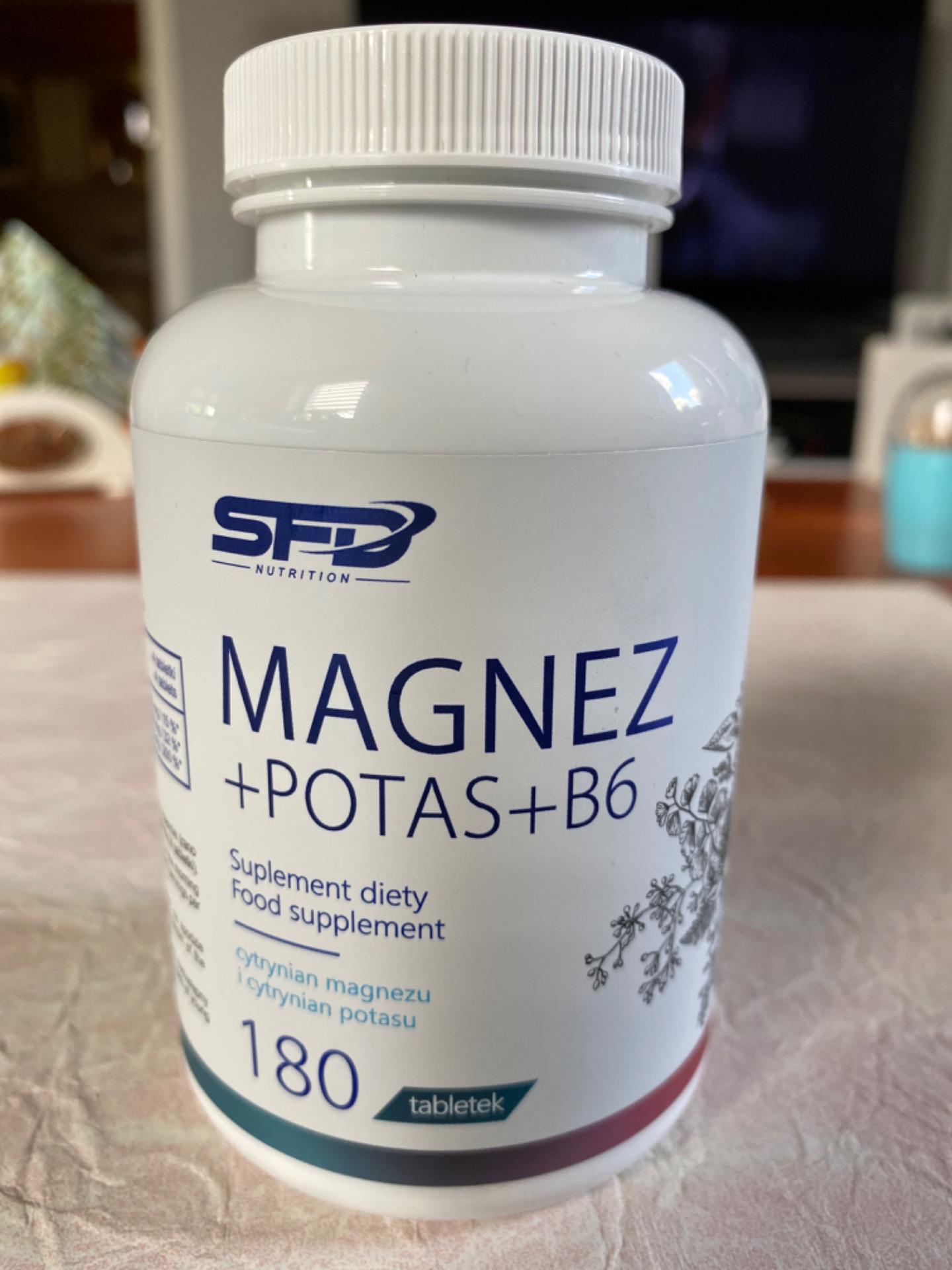 SFD Magnez + Potas B6 180tabl - Opinie i ceny na Ceneo.pl