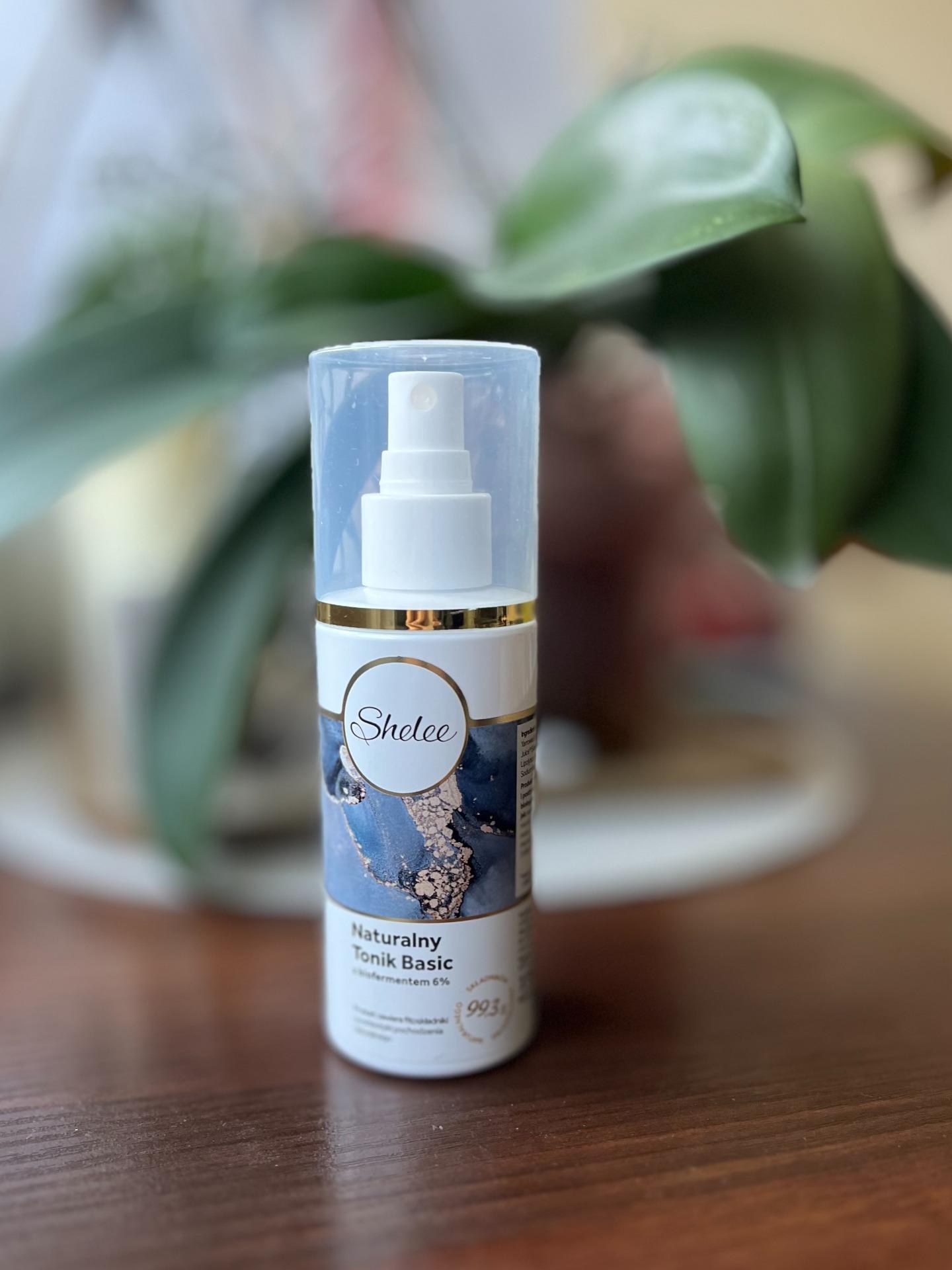 Tonik do twarzy SHELEE - naturalny tonik Basic z biofermentem 6%, 150ml ...