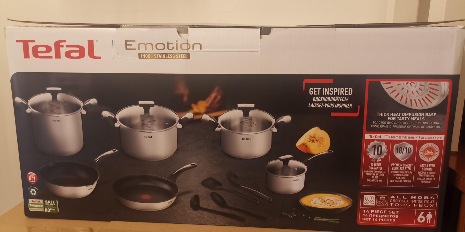 TEFAL Emotion (14 elementów) E300SE74 - Opinie i atrakcyjne ceny na ...