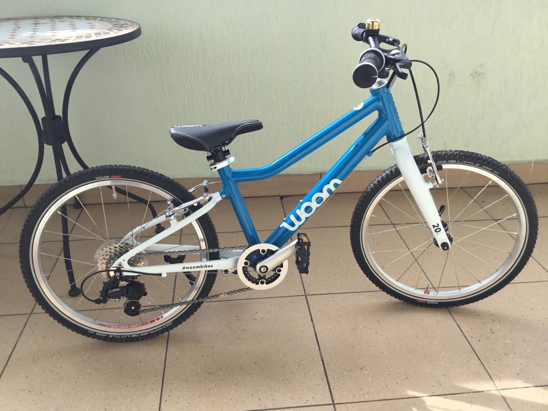 Rower WOOM 4 niebieski 20 - Ceny i opinie - Ceneo.pl