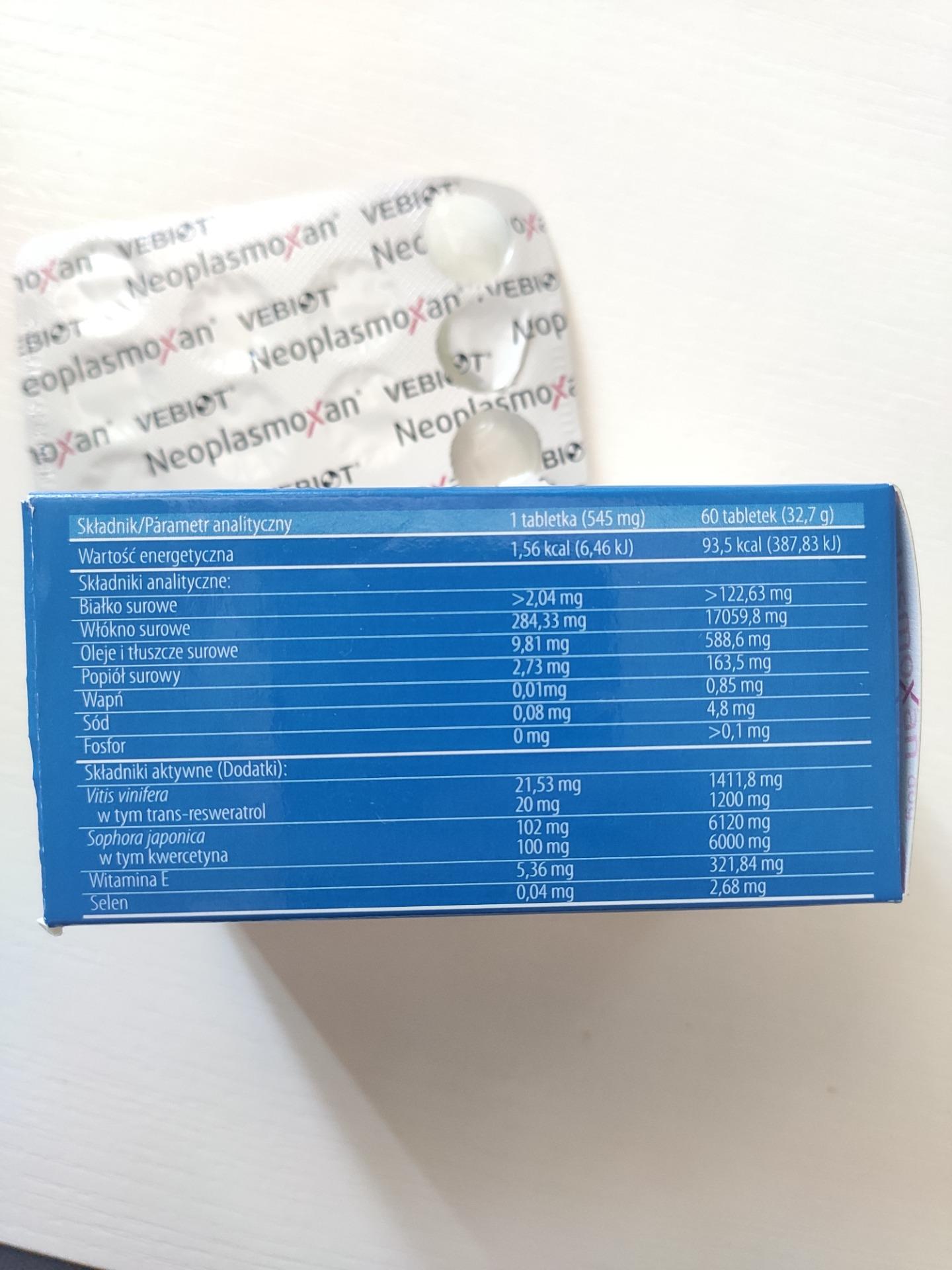 Vebiot Neoplasmoxan Dog 60 Tabl. - Ceny i opinie - Ceneo.pl