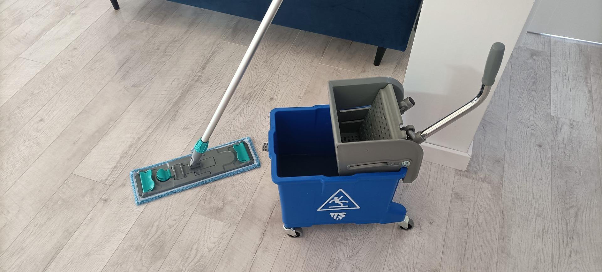 Profesjonalny mop TTS Speedy 40 Microblue zapinany mikrofaza - ceny i ...