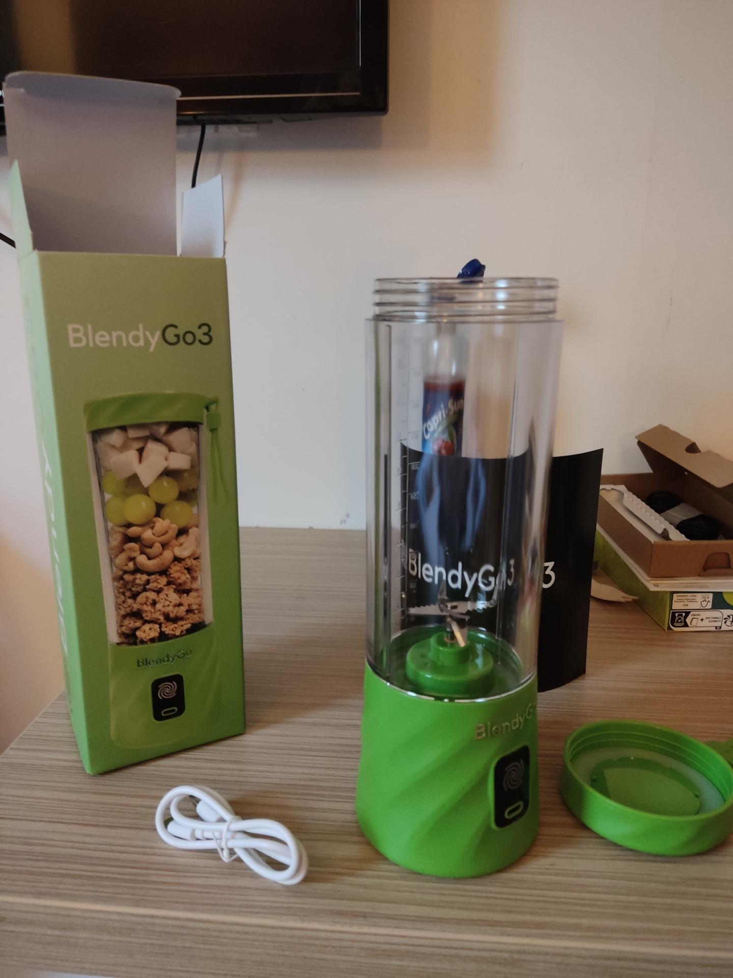 BlendyGo 3 Blender Bezprzewodowy z Technologią BlendPro Zielony ...