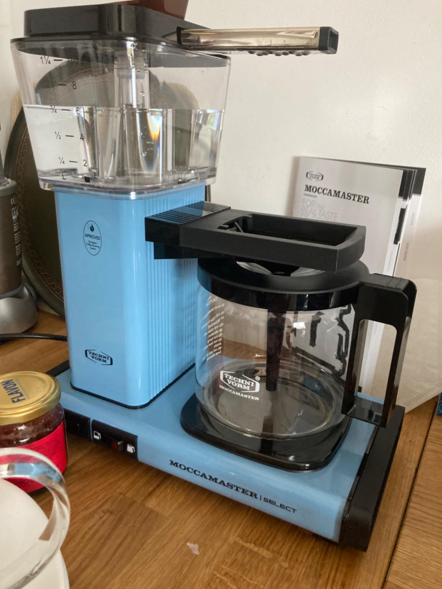 Moccamaster Kbg741ao Pastel Blue - Opinie i ceny na Ceneo.pl