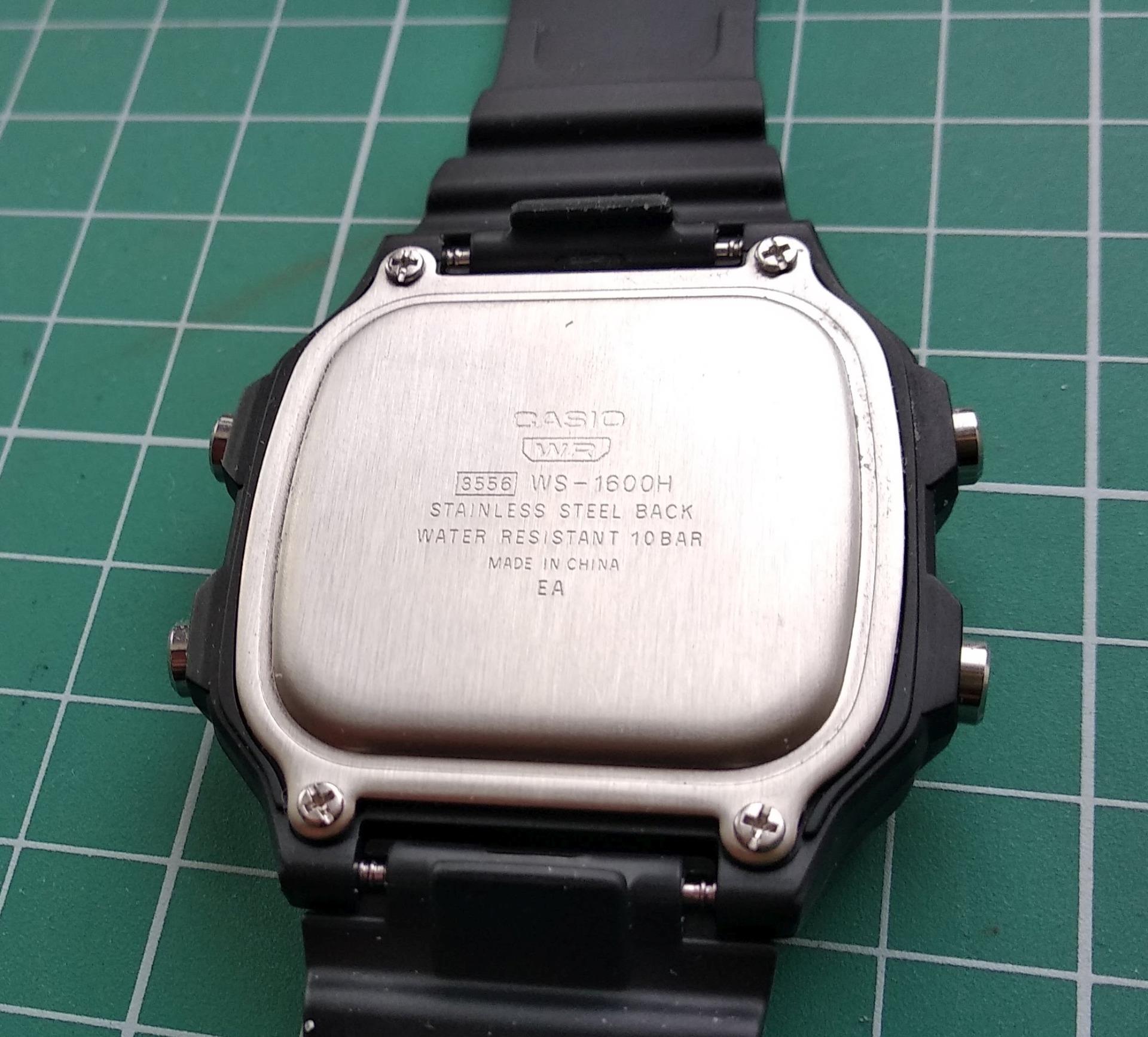 Casio WS-1600H-1AVEF - Zegarki Męskie - Ceny i opinie - Ceneo.pl