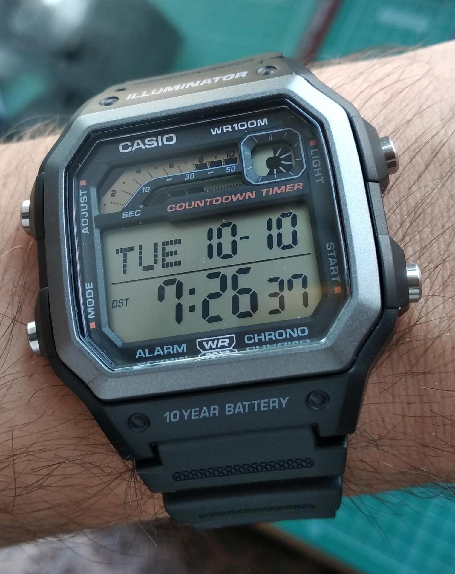 Casio WS-1600H-1AVEF - Zegarki Męskie - Ceny i opinie - Ceneo.pl