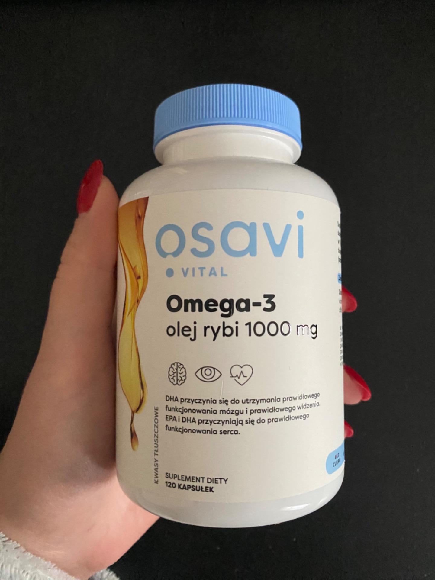 Osavi Omega-3 Olej Rybi 1000Mg 120kaps. - Opinie i ceny na Ceneo.pl